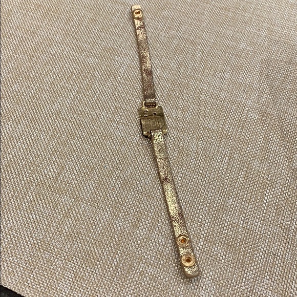 Tilly's | Jewelry | Hope On Gold Band Snap Closure Bracelet | Poshmark